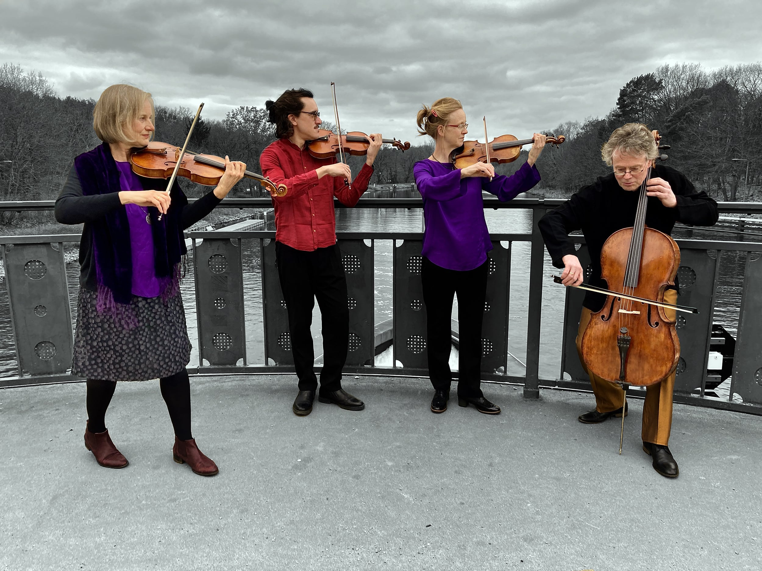 Über uns • Kairos Quartett